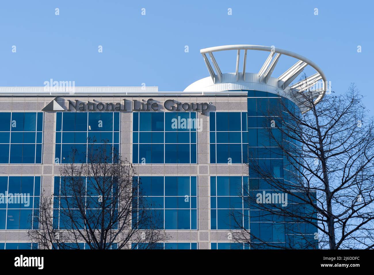 National Life Group office building in Addison, Texas, USA Stock Photo ...