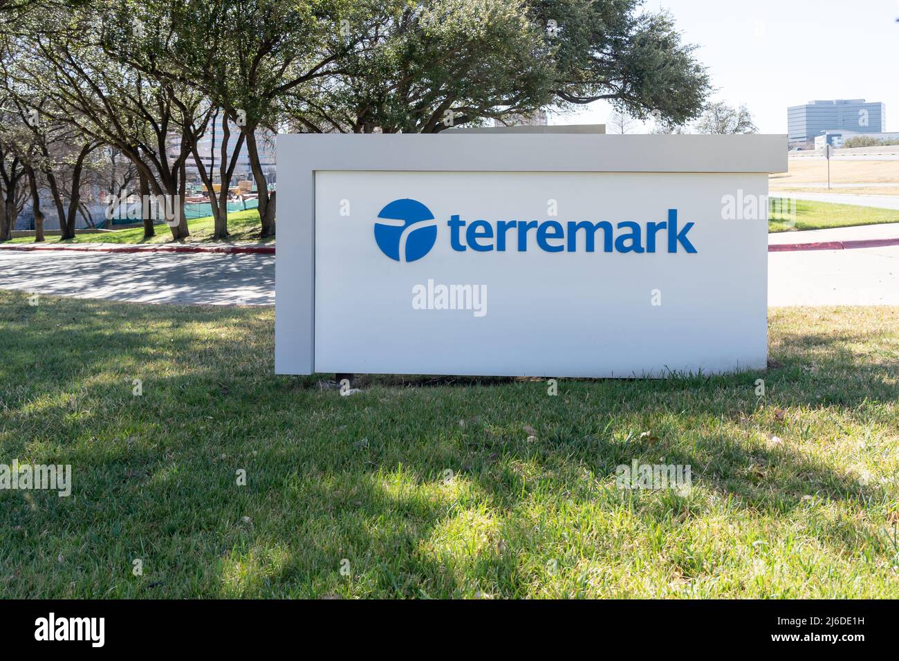 Terremark sign at its office building in Irving, Taxas, USA Stock Photo ...