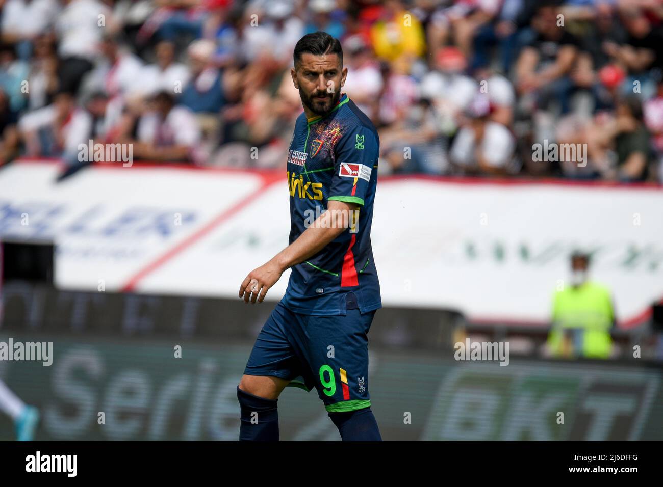 Lecce's Massimo Coda portrait during LR Vicenza vs US Lecce, Italian ...