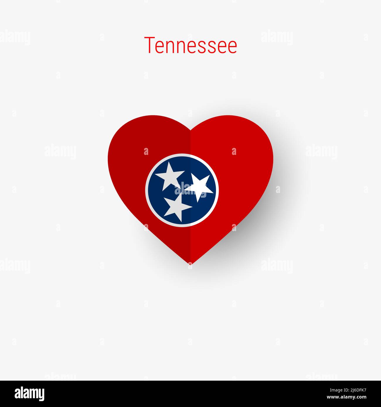 Tennessee heart Stock Vector Images - Alamy