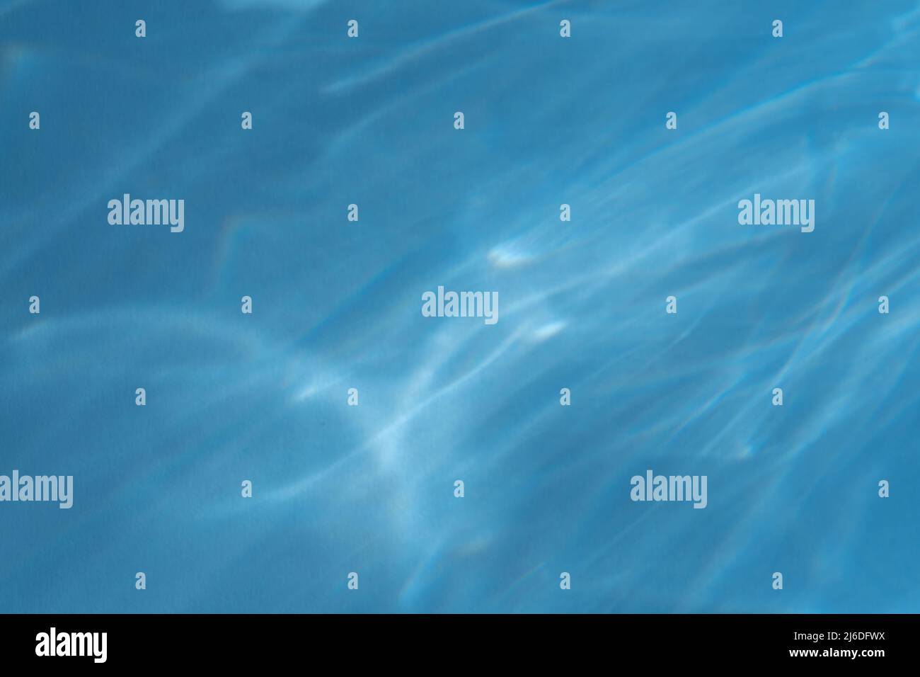 Caustic effect light refraction on blue wall overlay photo mockup ...