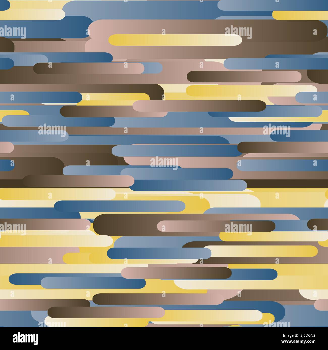 Seamless funky pill shaped gradient lines surface pattern design for ...