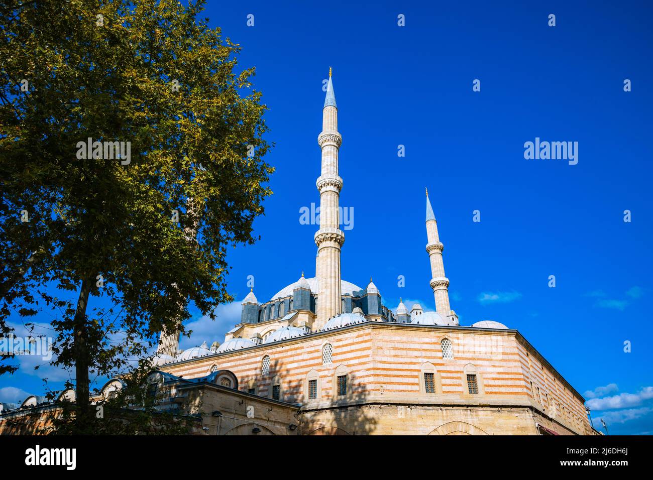 Selimiye Mosque in Edirne. Landmarks of Turkey. Islamic architecture ...