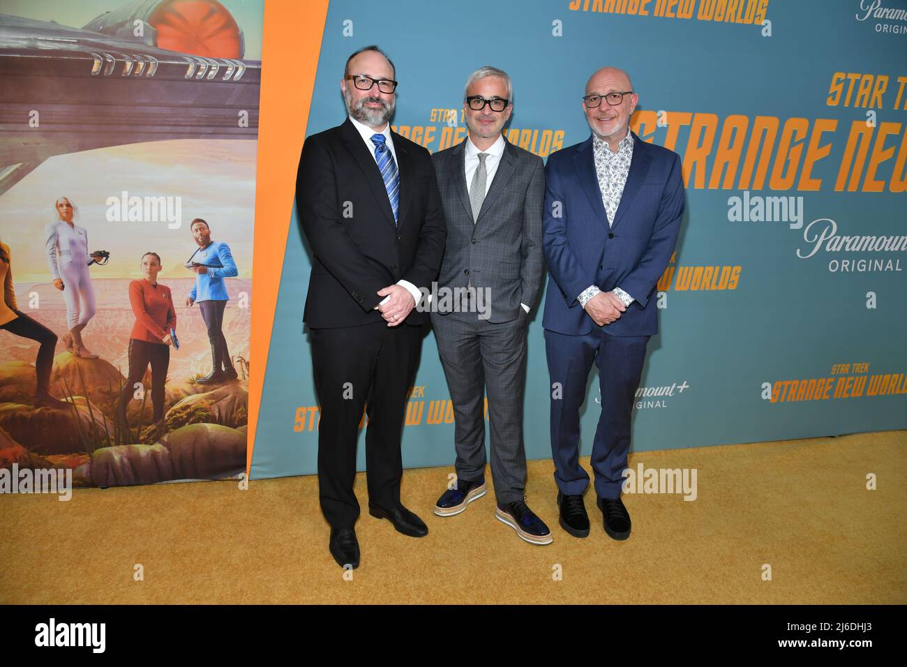 Henry Alonso Myers, Alex Kurtzman and Akiva Goldsman Stock Photo - Alamy