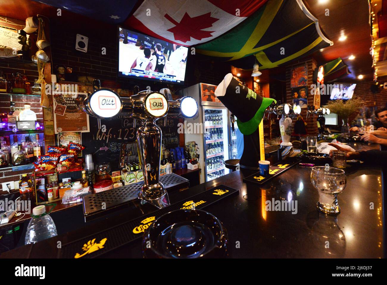 Jimmy's Sports Bar and Restaurant in Nanjing, China Stock Photo - Alamy