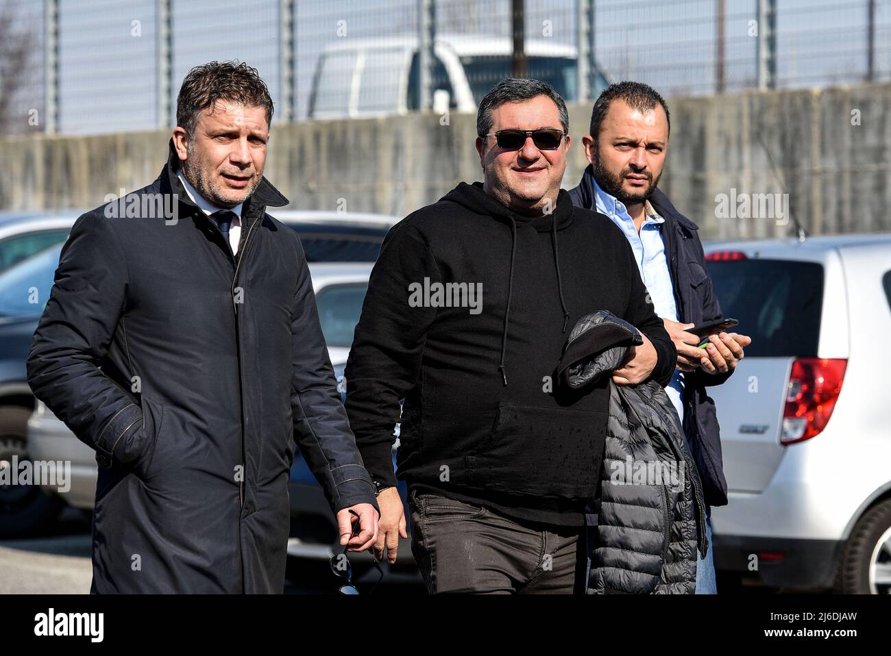 San Raffaele Hospital, Milan, Italy, April 30, 2022, Mino Raiola sports ...