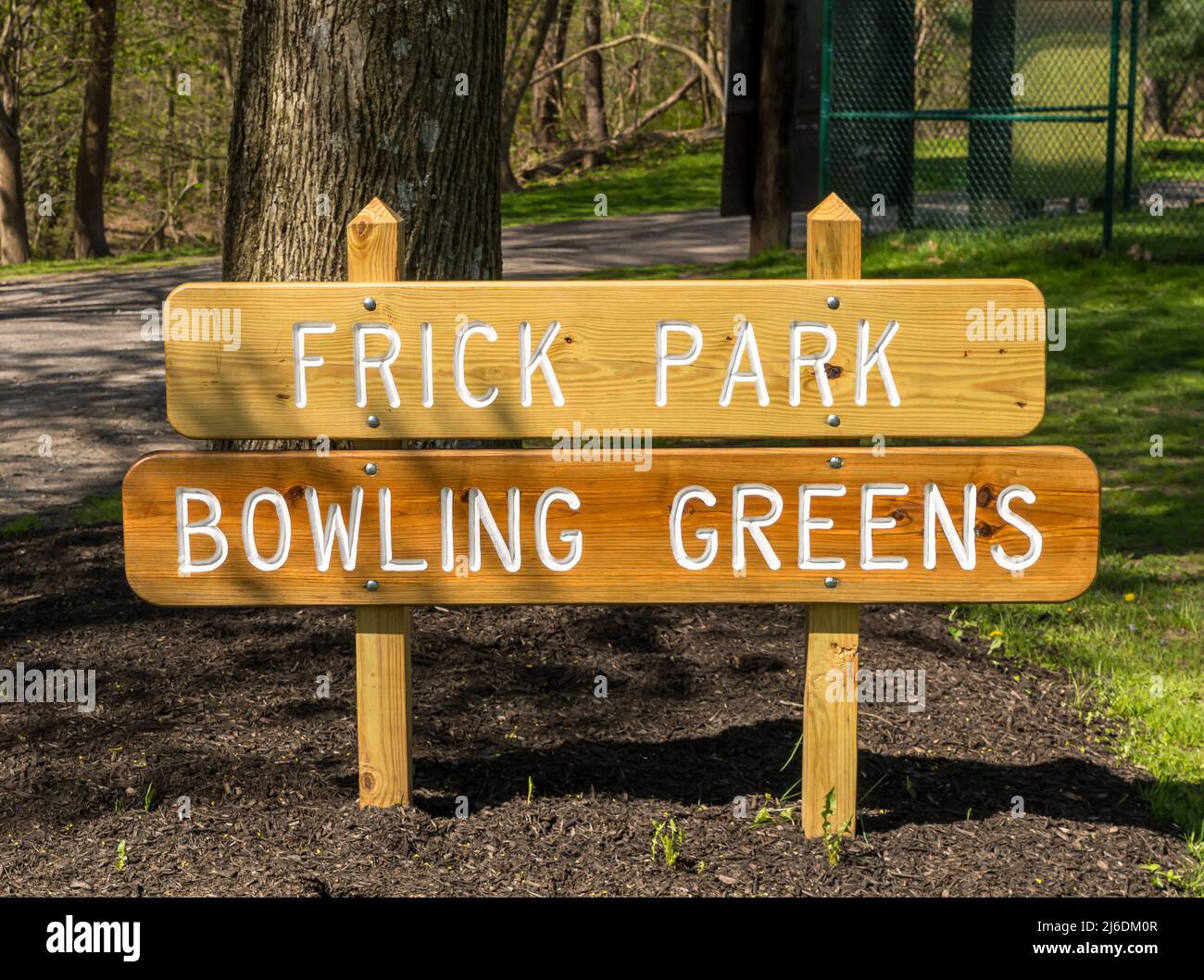Frick park bowling greens hi-res stock photography and images - Alamy