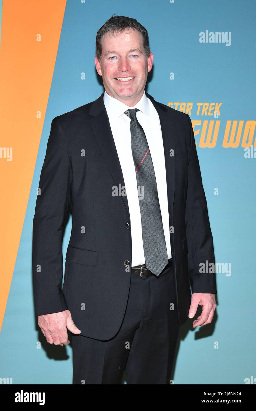 John Weber attends the Star Trek: Strange New Worlds NYC Premiere at ...