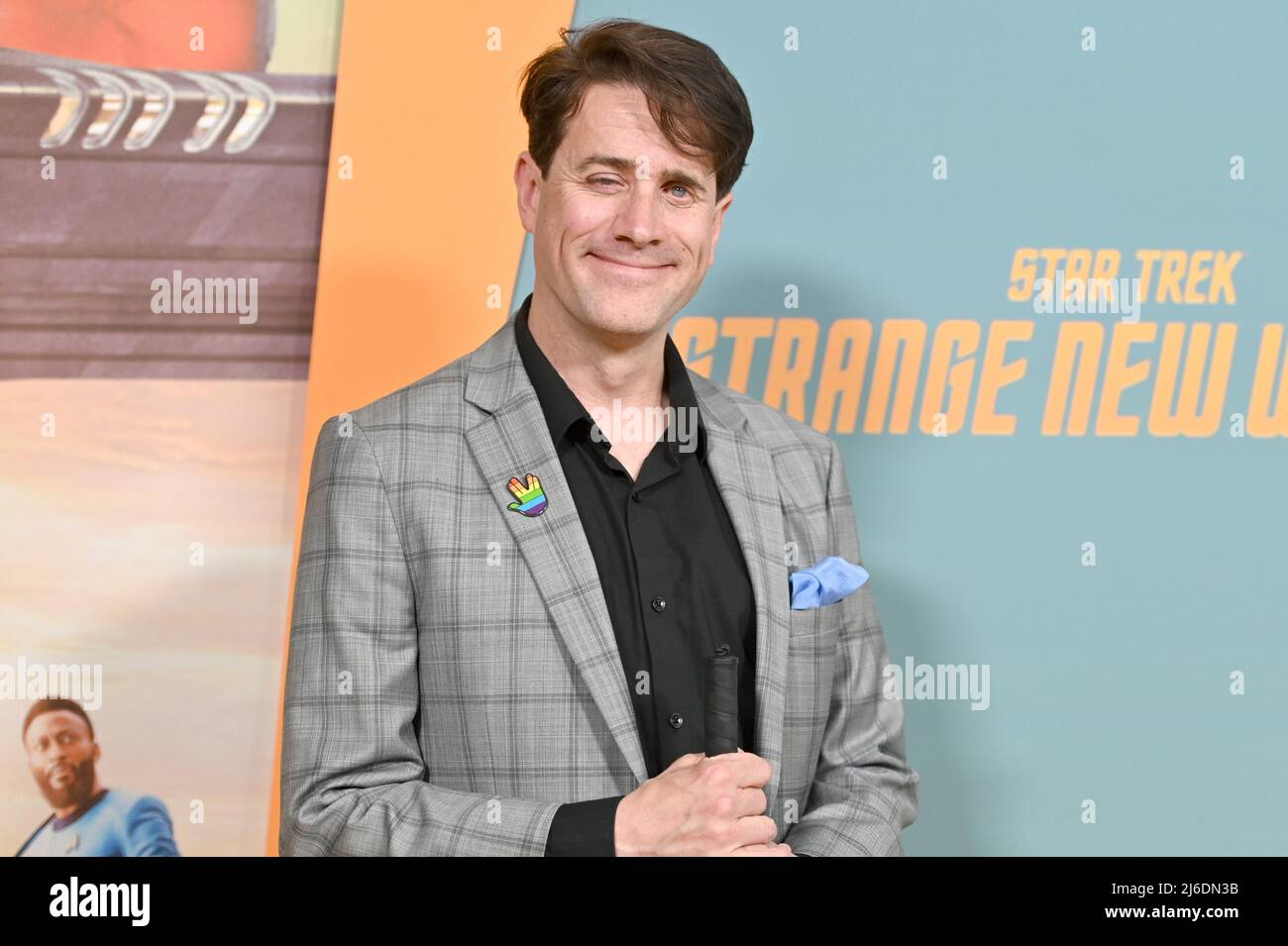 Actor Bruce Horak attends the Star Trek: Strange New Worlds NYC ...