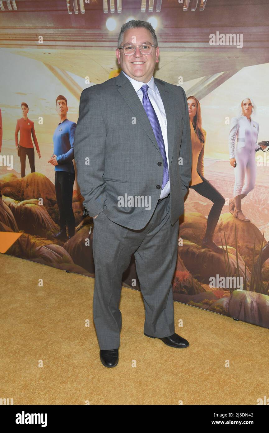 Trevor Roth attends the Star Trek: Strange New Worlds NYC Premiere at ...