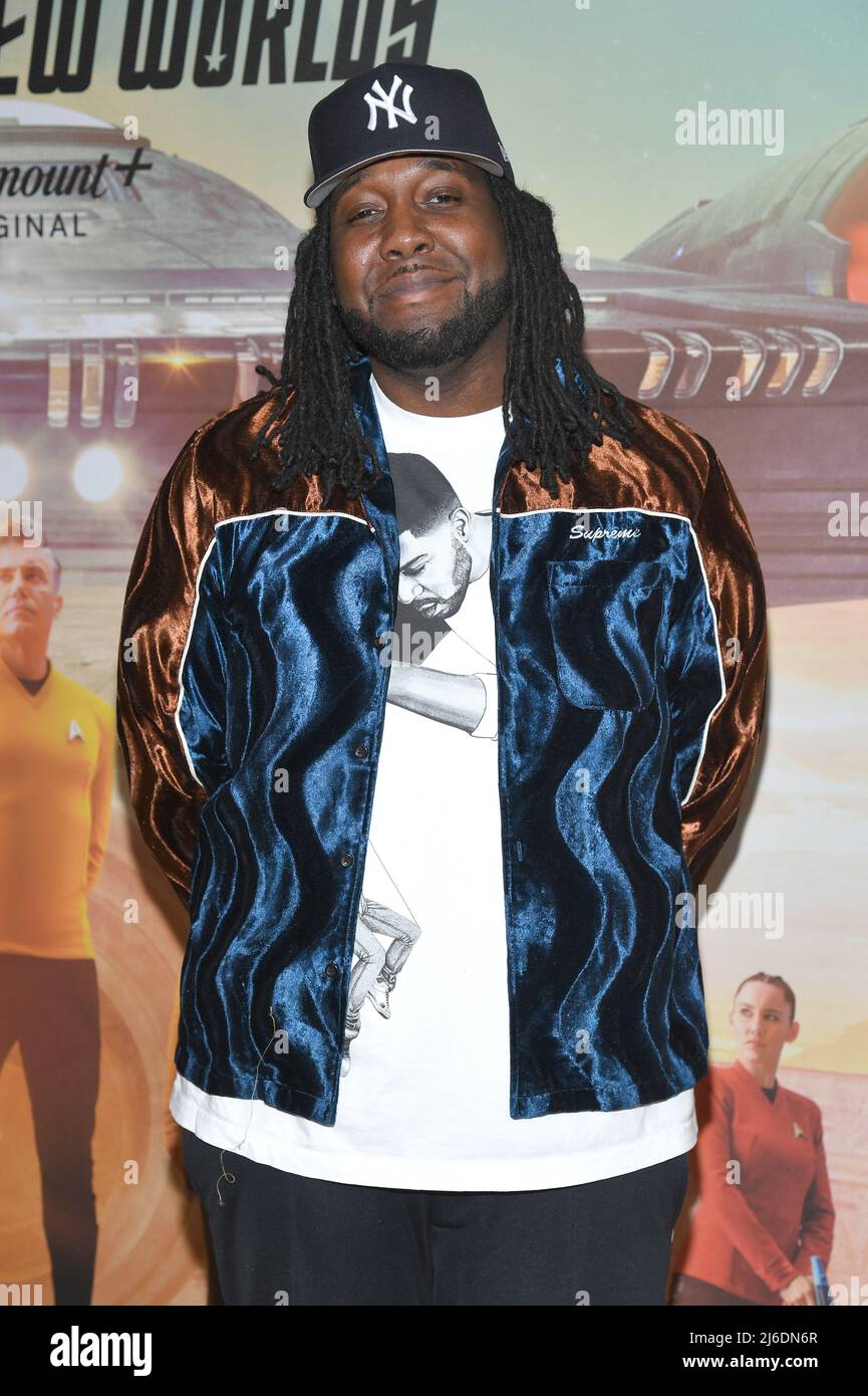 Ricky Shoebio attends the Star Trek: Strange New Worlds NYC Premiere at ...