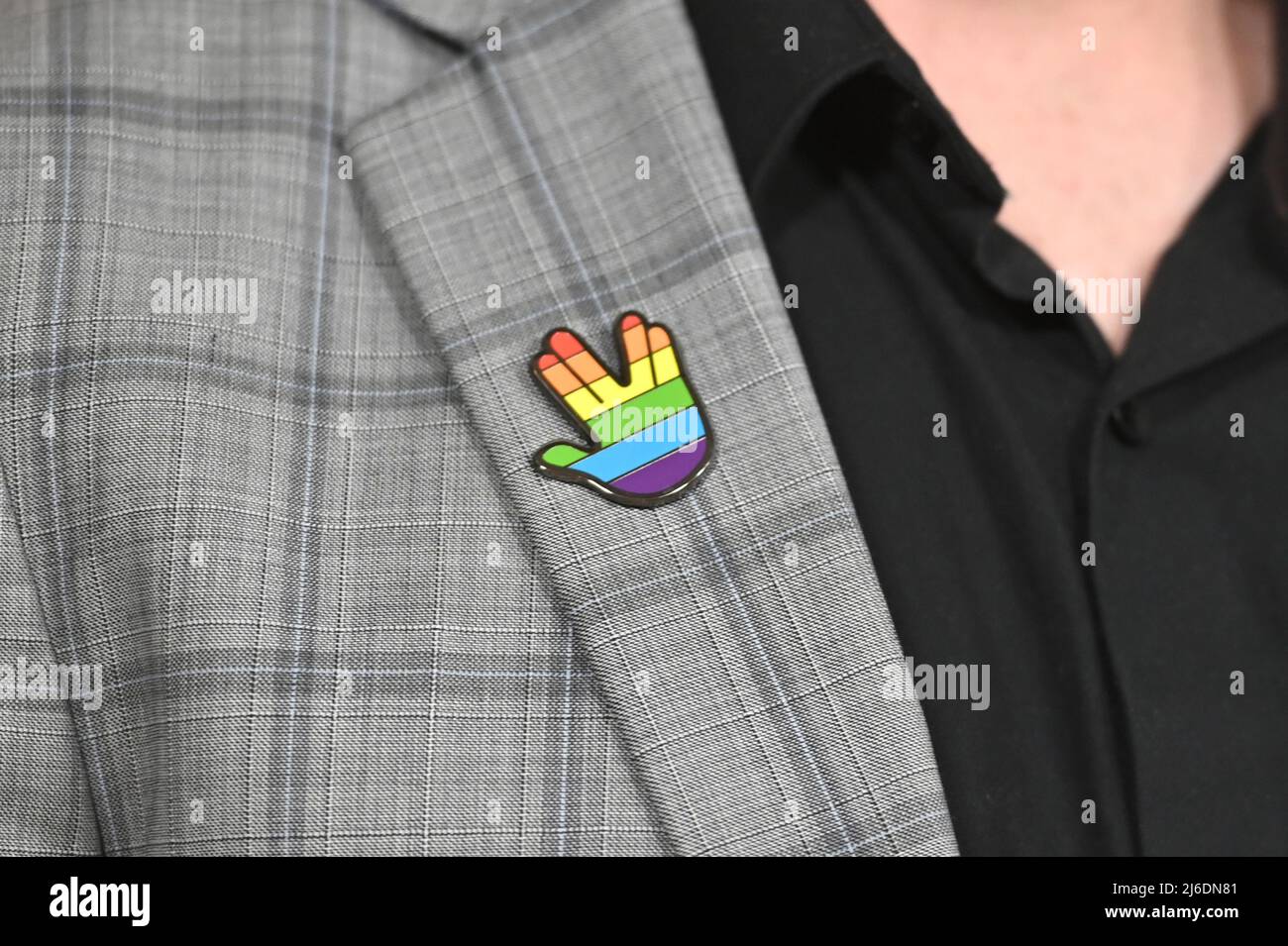 Actor Bruce Horak attends the Star Trek: Strange New Worlds NYC ...