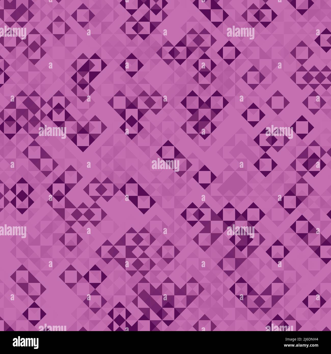 Geometric texture - squares and triangles, energetic, magenta shades ...