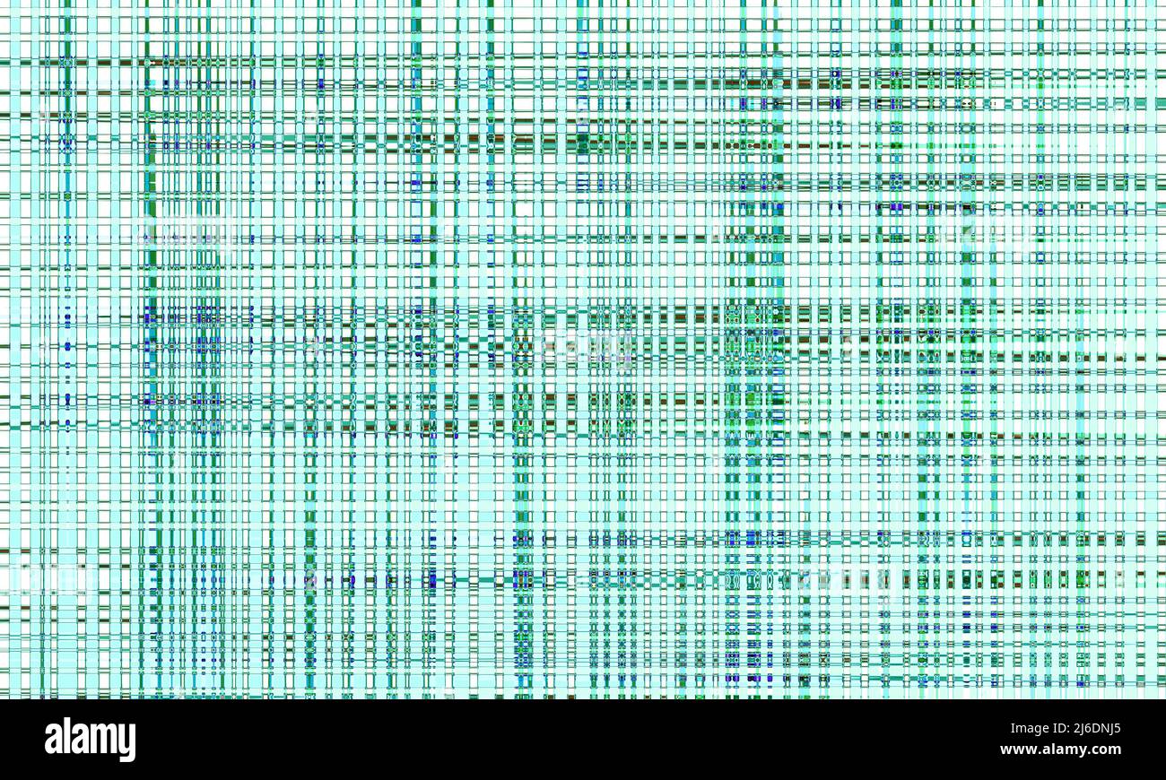 metallic green cyan abstract linear grid background Stock Photo - Alamy