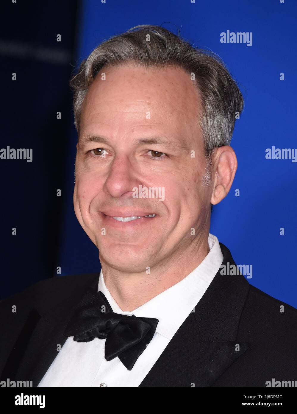 Jake Tapper arriving at the 2022 White House Correspondents' dinner ...