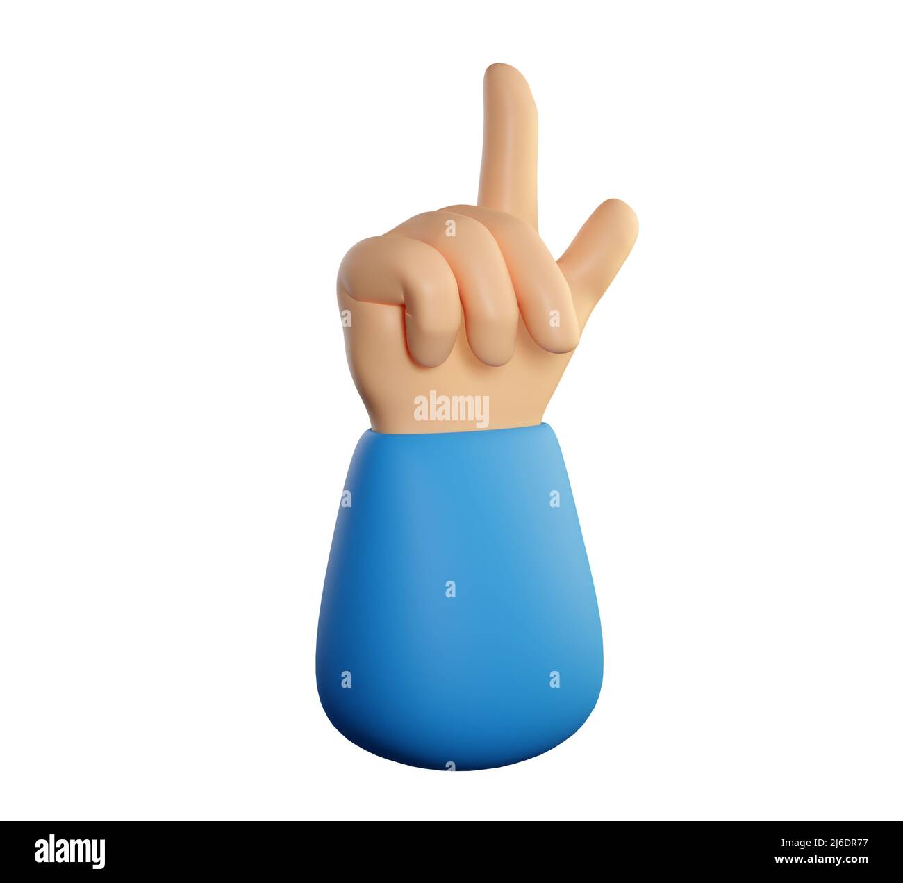 Pointing human hand. Touch, click or attention one finger sign of ...