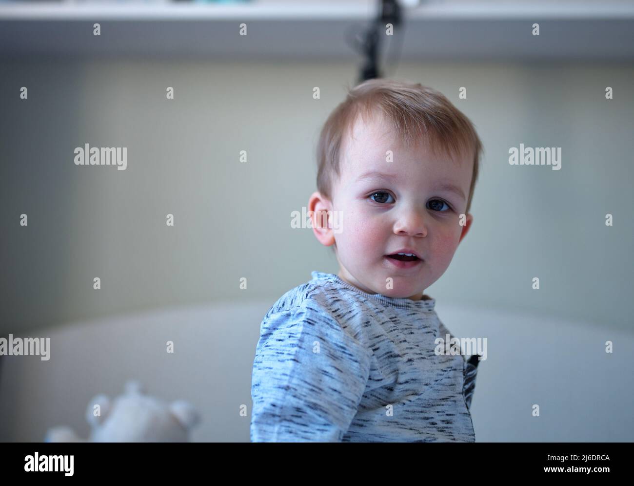 Cute toddler portrait hi-res stock photography and images - Alamy