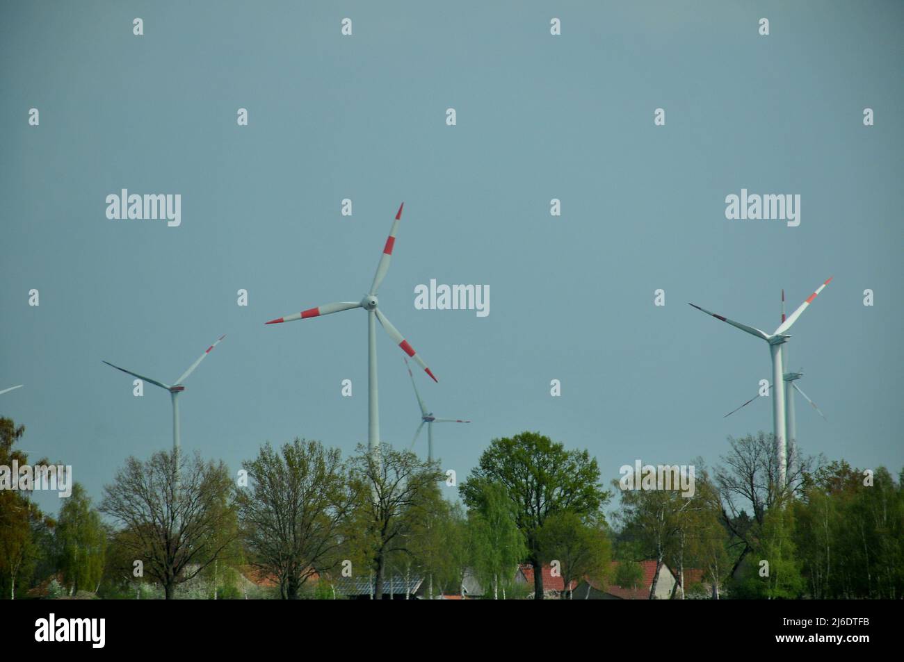 German country/Germany/30 April 2022/.Green eneregy in Germany electric ...