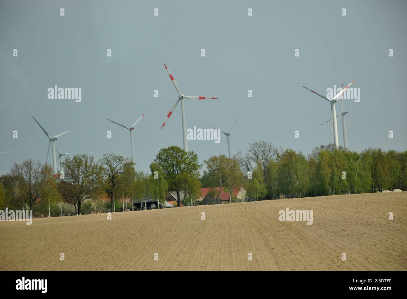 German country/Germany/30 April 2022/.Green eneregy in Germany electric ...