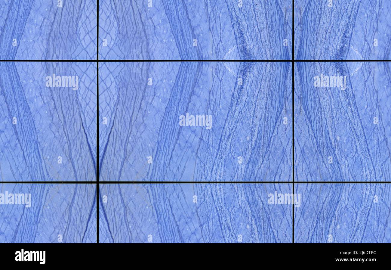 Seamlessly tileable texture of blue marble tiles Stock Photo - Alamy