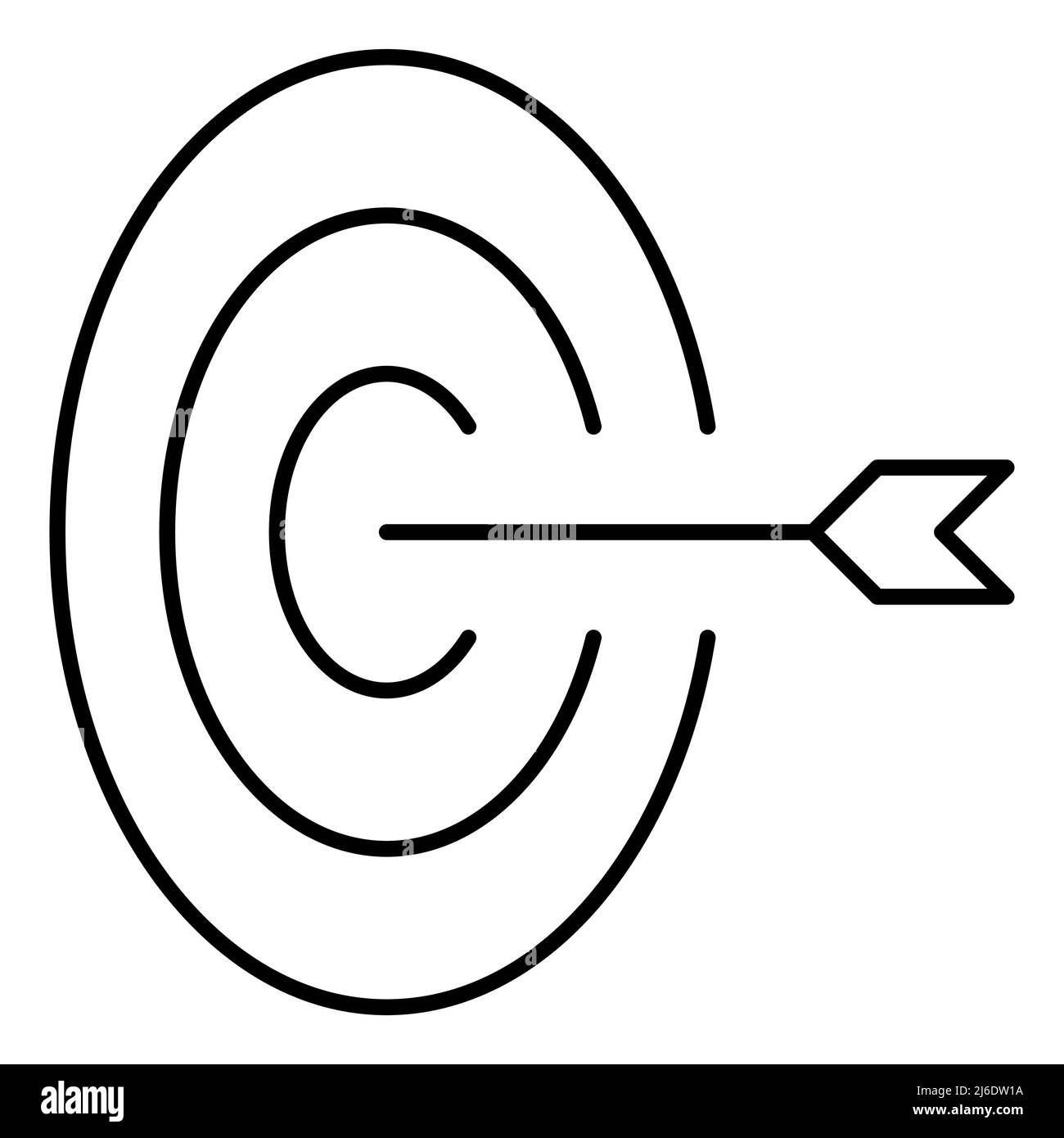 Arrow icon in thick hi-res stock photography and images - Alamy