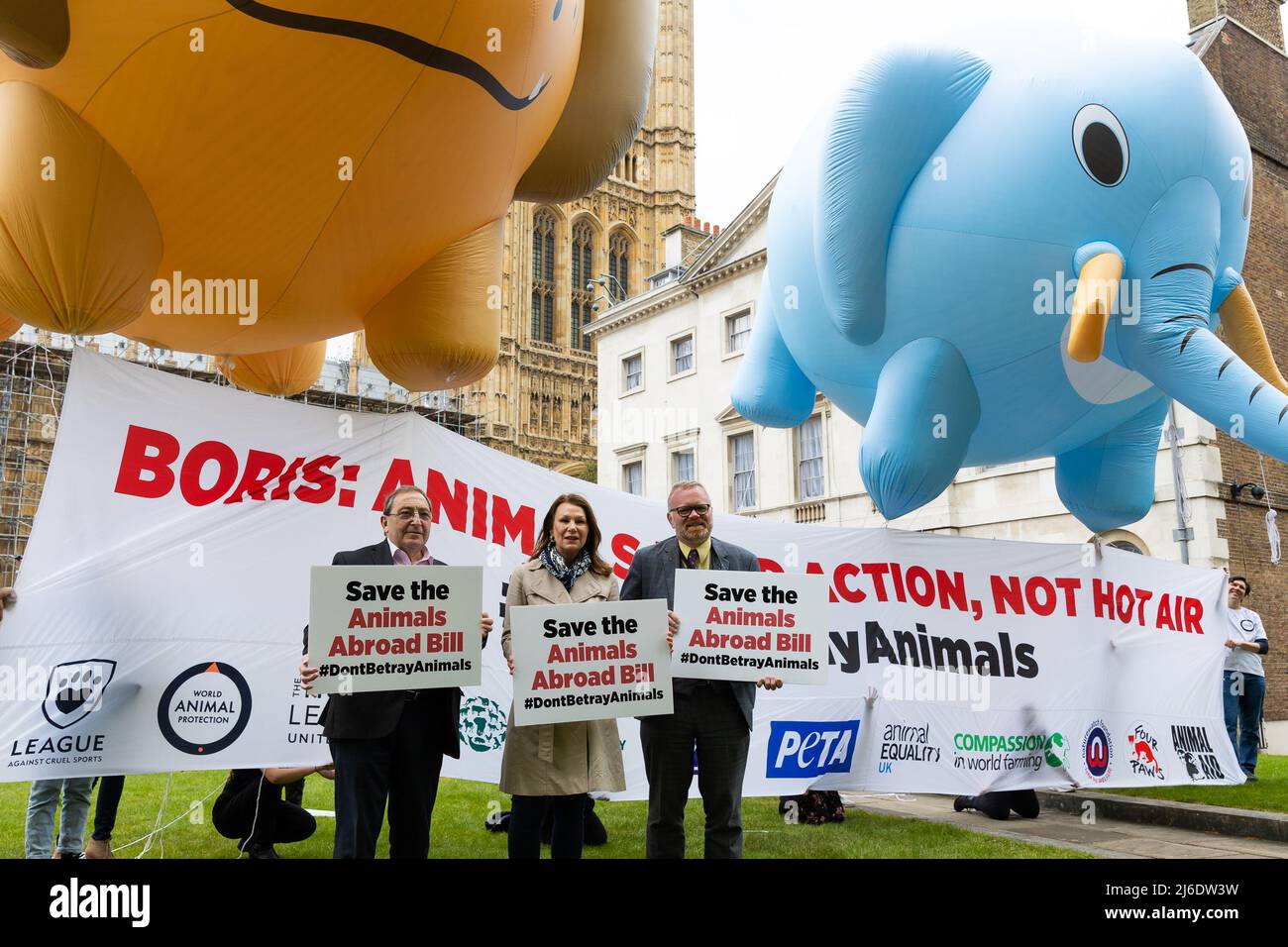 April 27, 2022, London, United Kingdom: (L) John McNally MP and (R ...