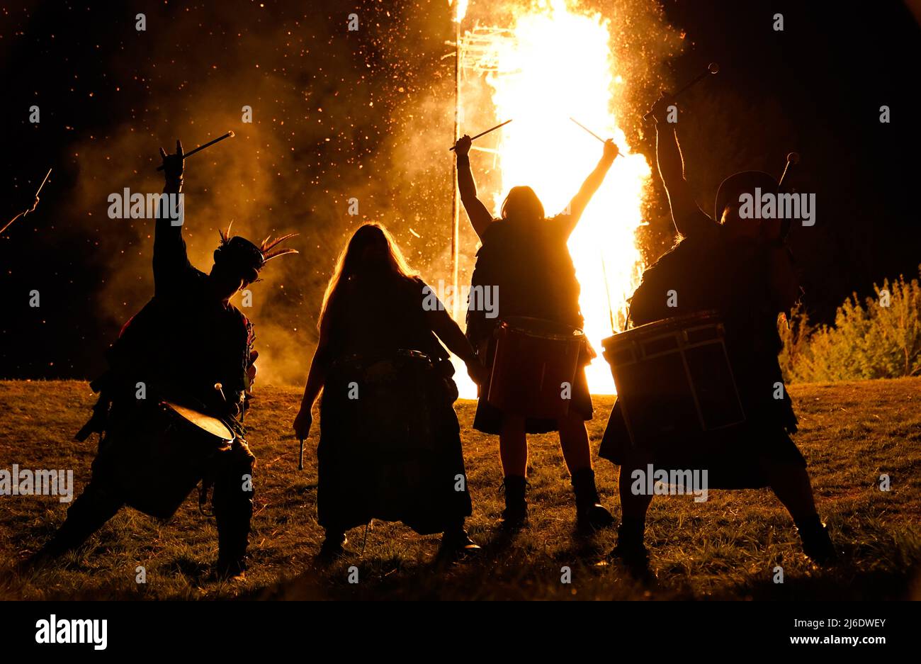 Butser beltane hi-res stock photography and images - Alamy