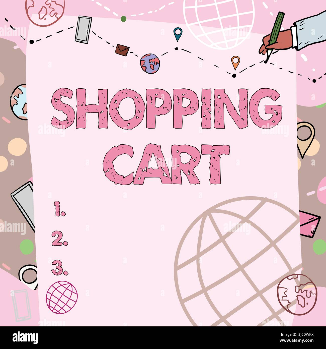 Writing displaying text Shopping Cart. Business approach Case Trolley ...