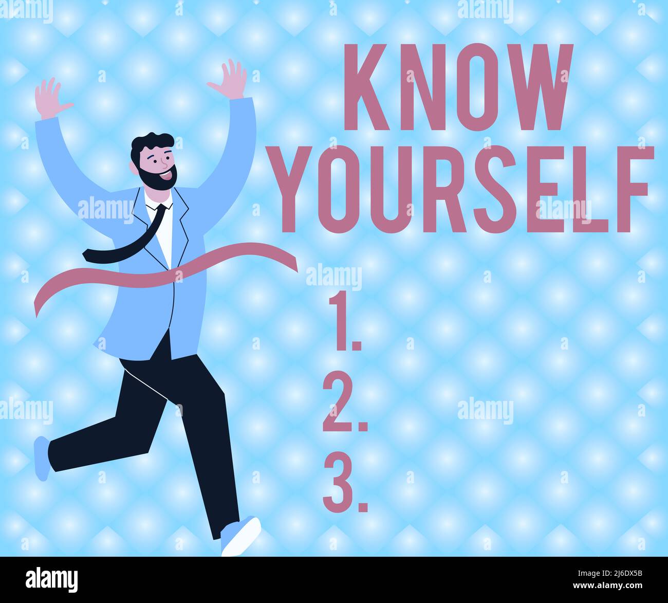 Sign displaying Know Yourself. Business approach Find You Understanding ...