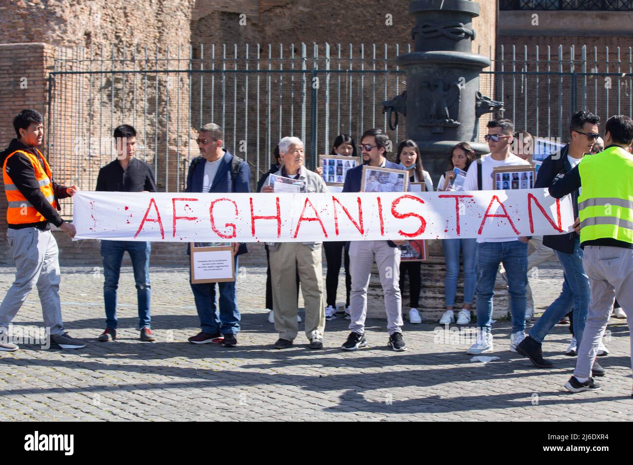 Sit-in organized by Hazara community in Italy to protest against ...