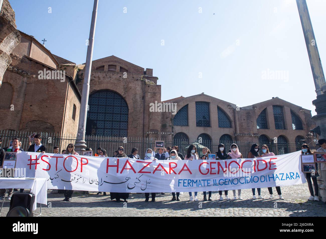 Sit-in organized by Hazara community in Italy to protest against ...