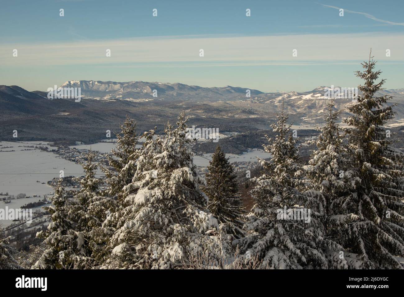 View valley from mountain slivnica hi-res stock photography and images ...