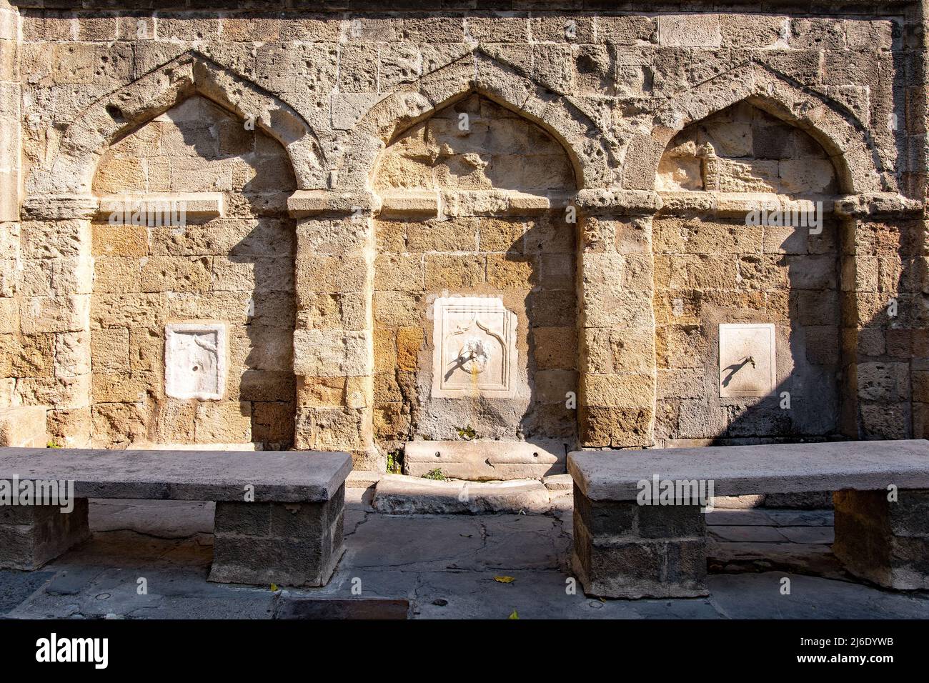 Ottoman architecture in rhodes hi-res stock photography and images - Alamy
