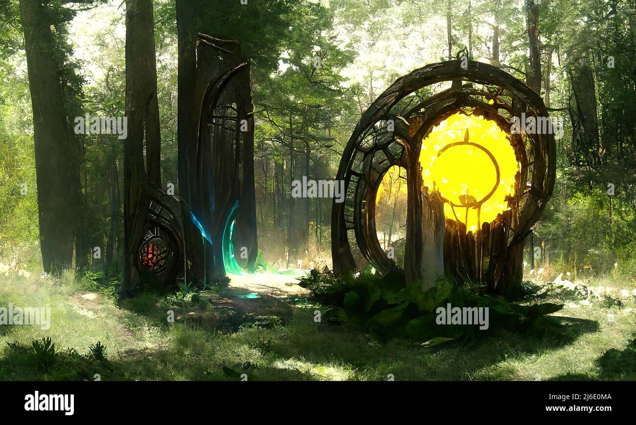 Portal to other worlds hi-res stock photography and images - Alamy