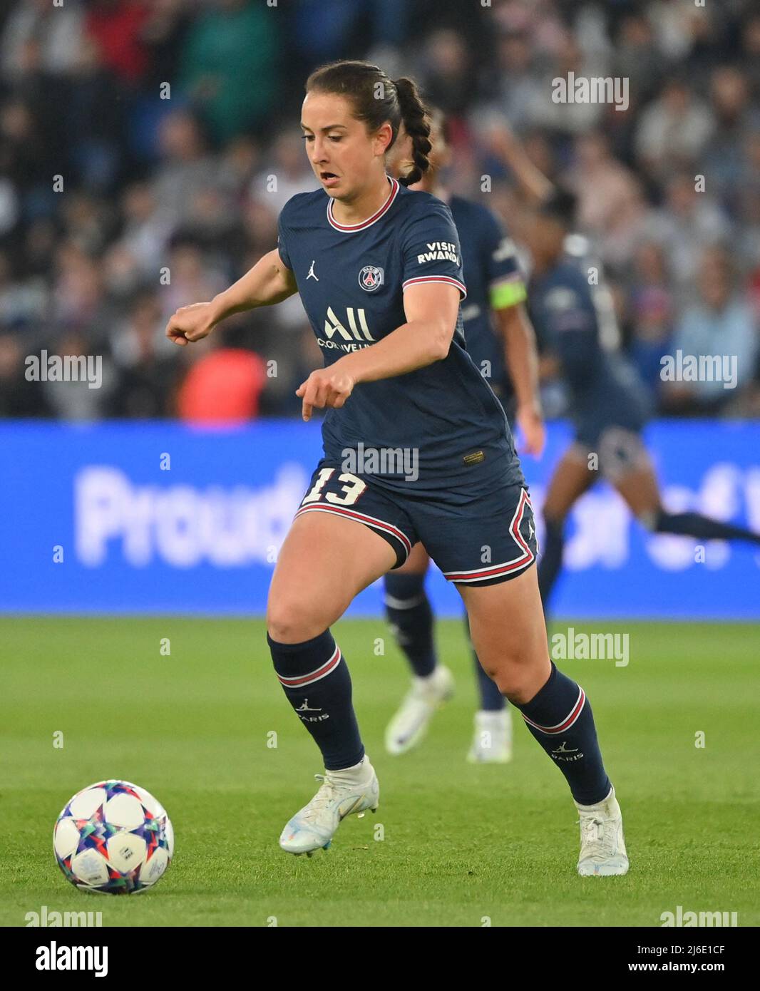 Sara Dubritz of PSG during the UEFA Women's UEFA Champions League semi ...