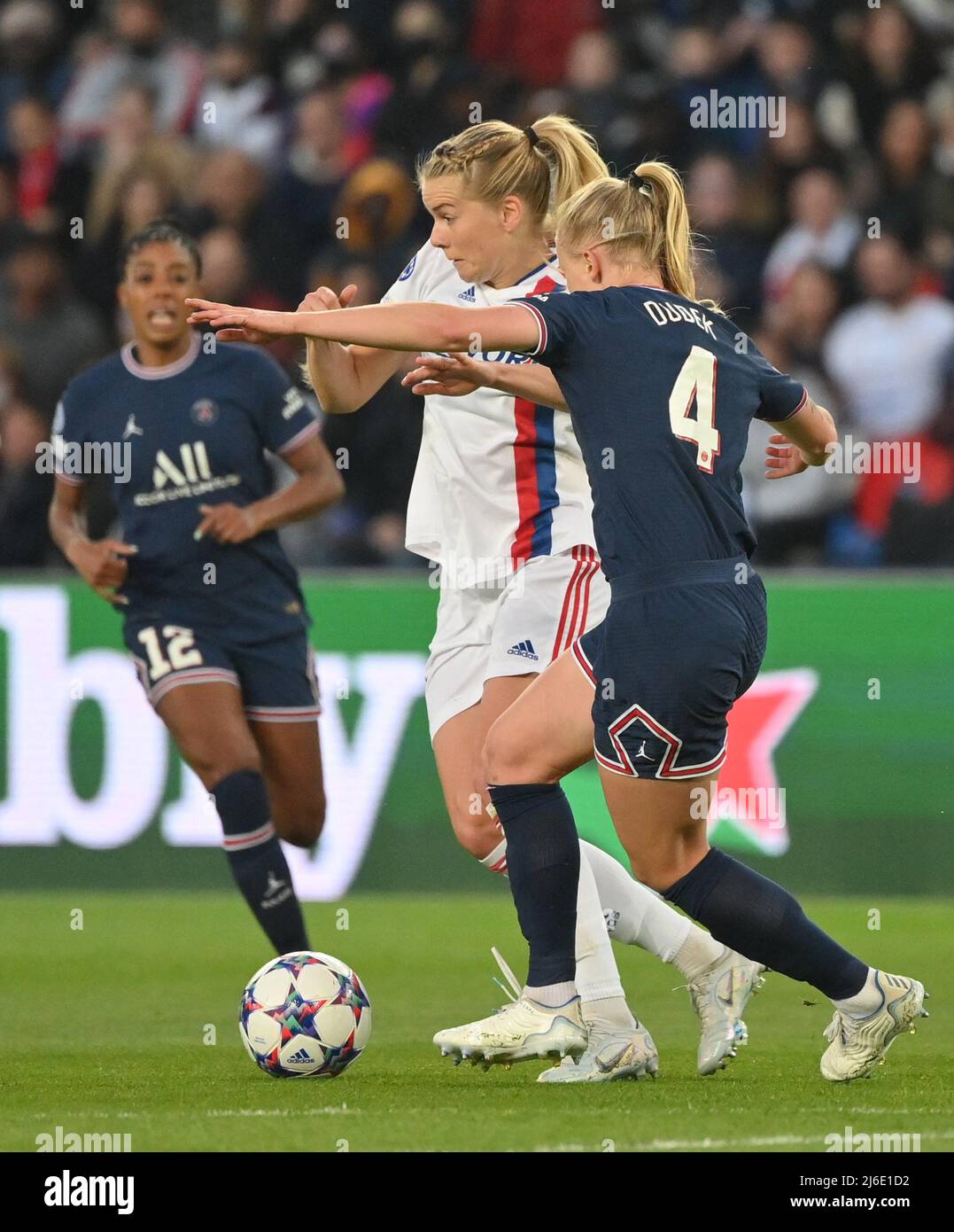 ADA HEGERBERG of OLYMPIQUE LYONNAIS during the UEFA Women's UEFA ...