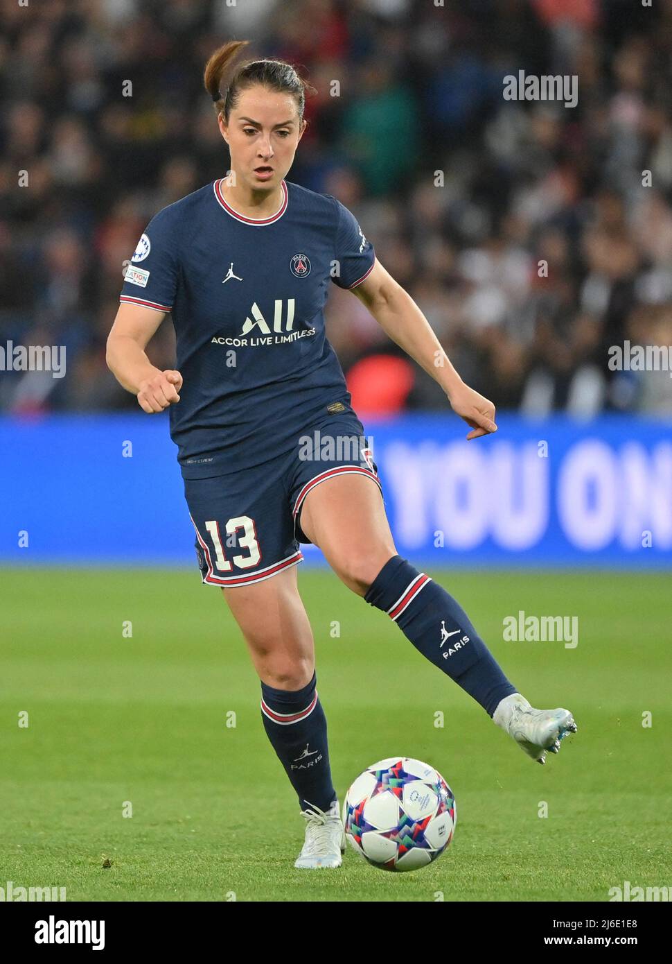 Sara Dubritz of PSG during the UEFA Women's UEFA Champions League semi ...