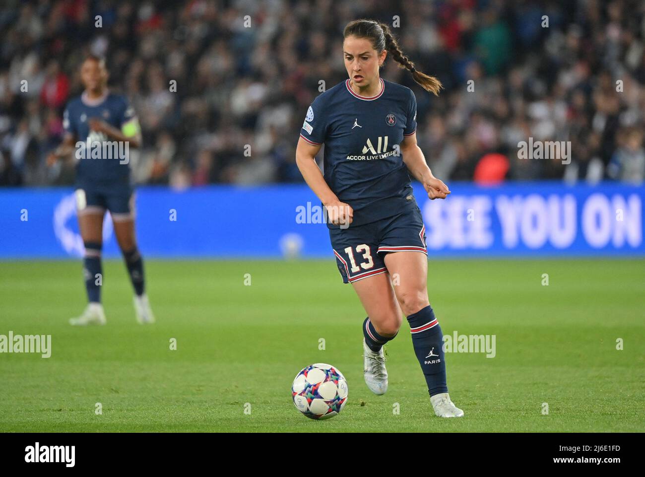 Sara Dubritz of PSG during the UEFA Women's UEFA Champions League semi ...