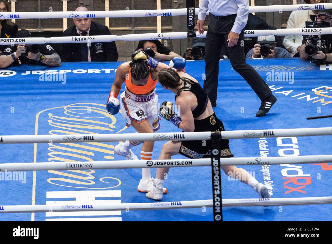 Amanda serrano katie taylor msg hi-res stock photography and images - Alamy