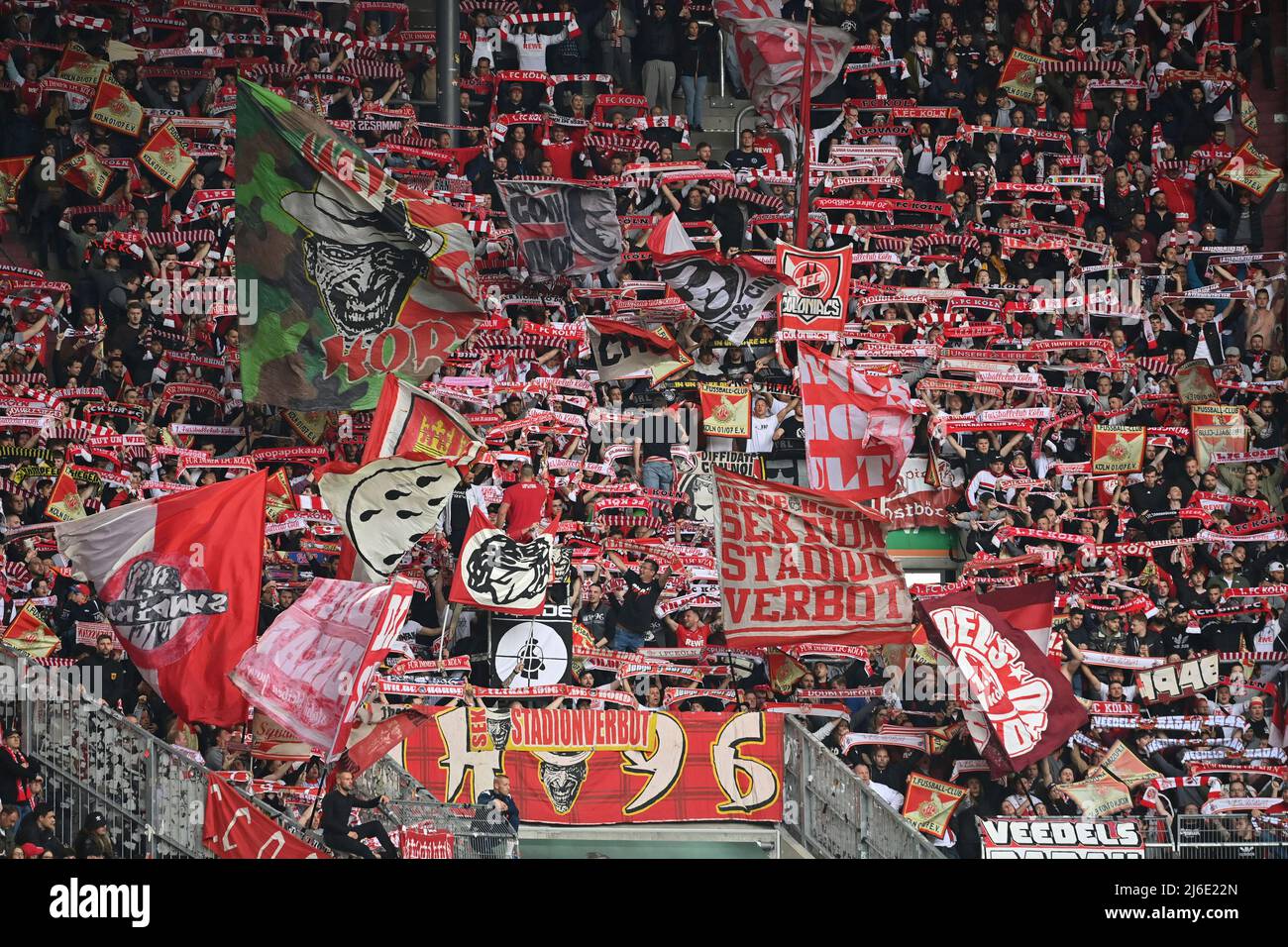 Football fans wave hi-res stock photography and images - Alamy
