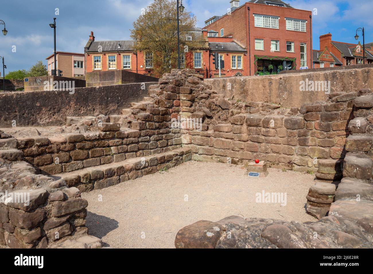 Chester Roman Amphitheatre Stock Photo - Alamy