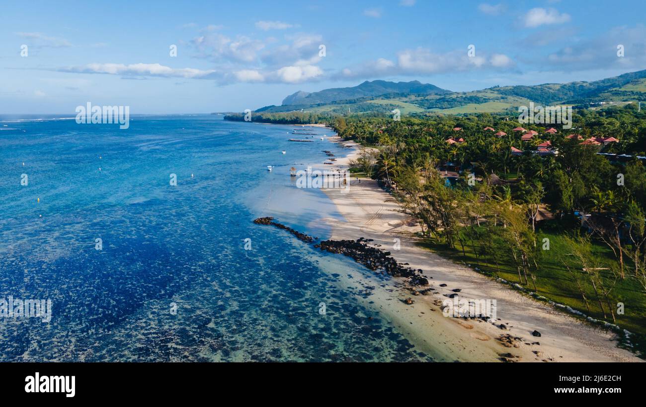 drone aerial view of tropical resort , tropical resort aerial drone ...