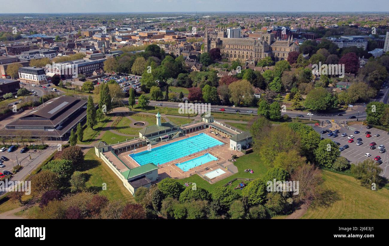 Peterborough swimming pool hi-res stock photography and images - Alamy