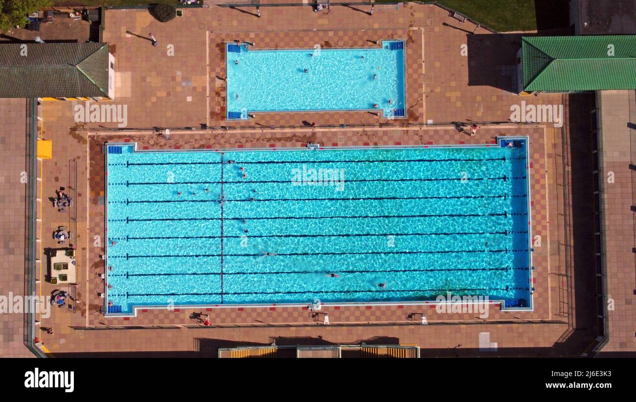Peterborough swimming pool hi-res stock photography and images - Alamy