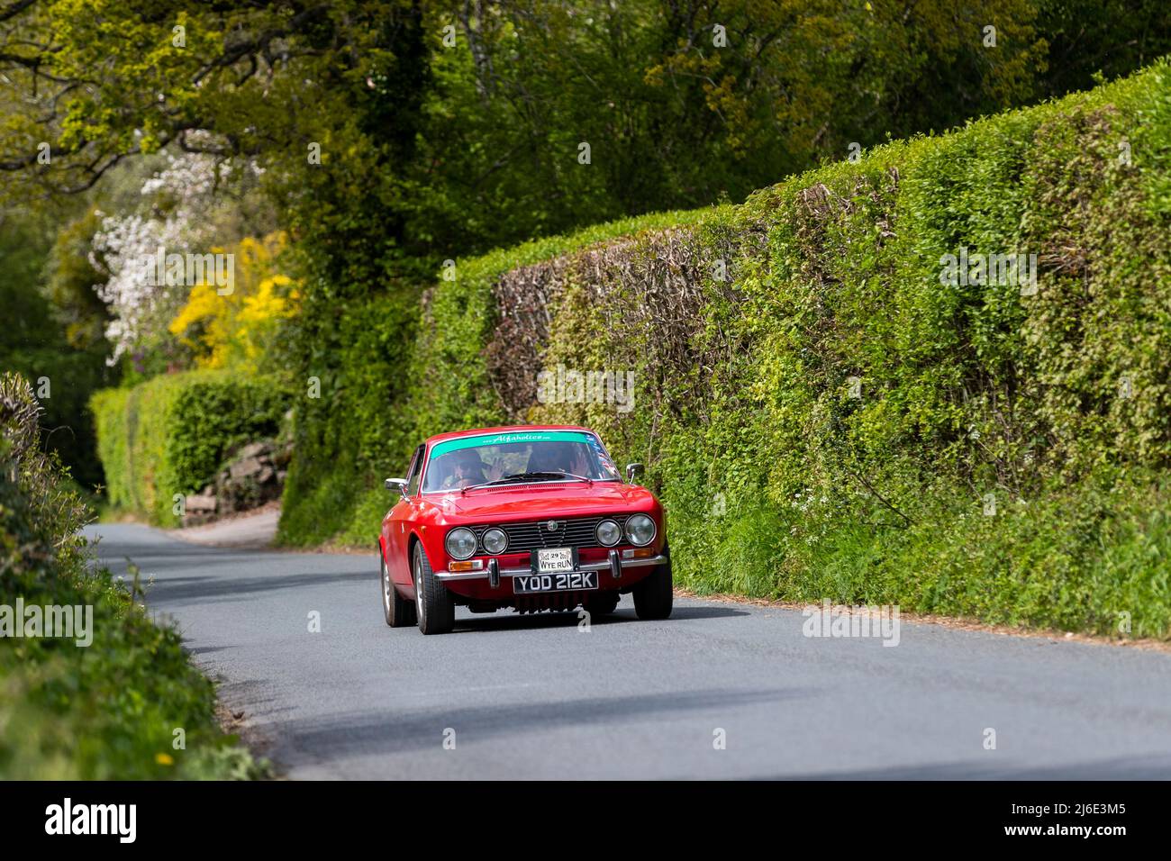 Various marques taking part in the classic cars springtime Rotary Club ...