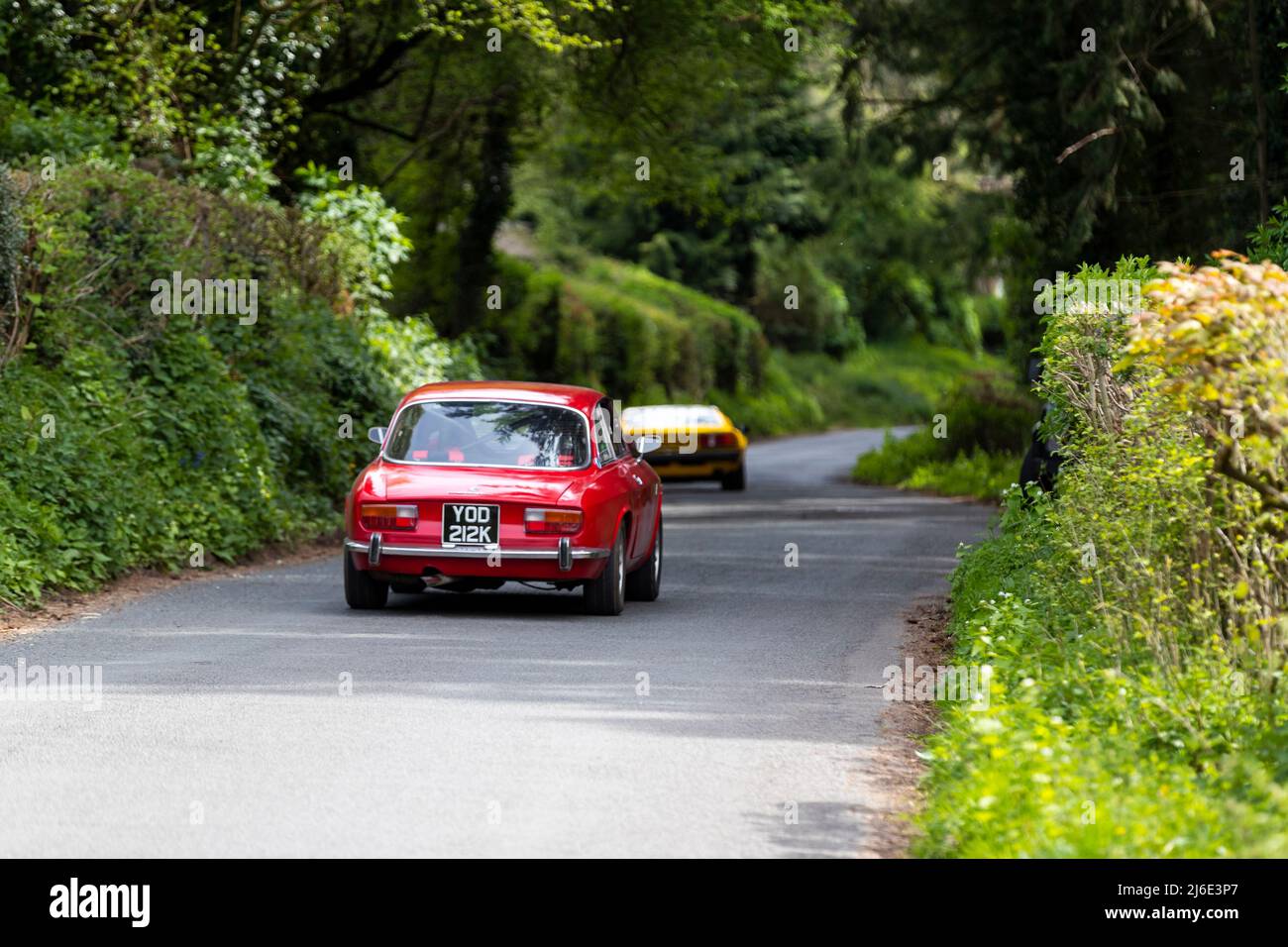 Various marques taking part in the classic cars springtime Rotary Club ...