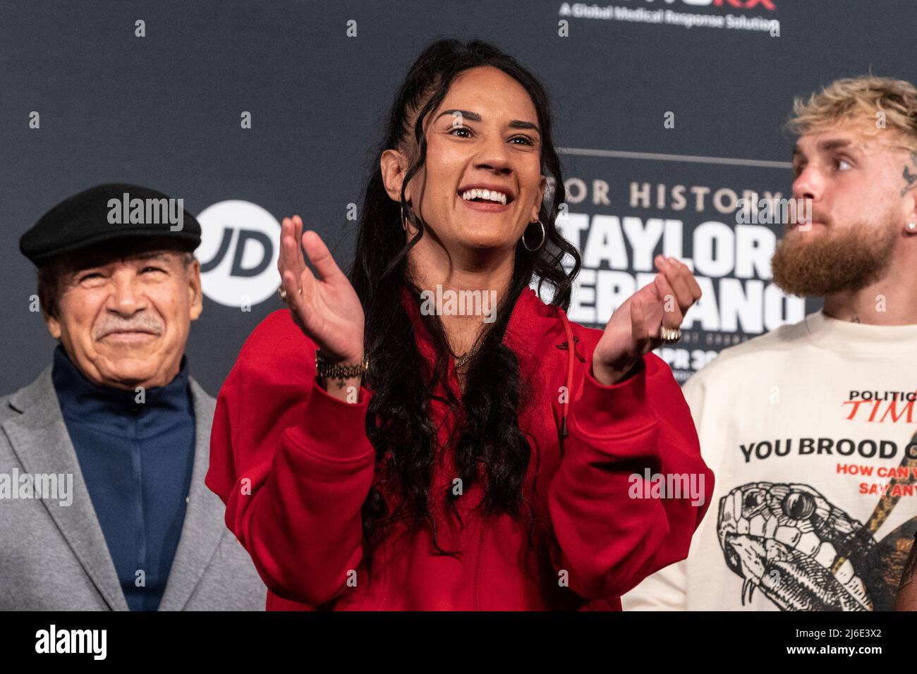 April 29, 2022, New York, New York, United States: Amanda Serrano seen ...