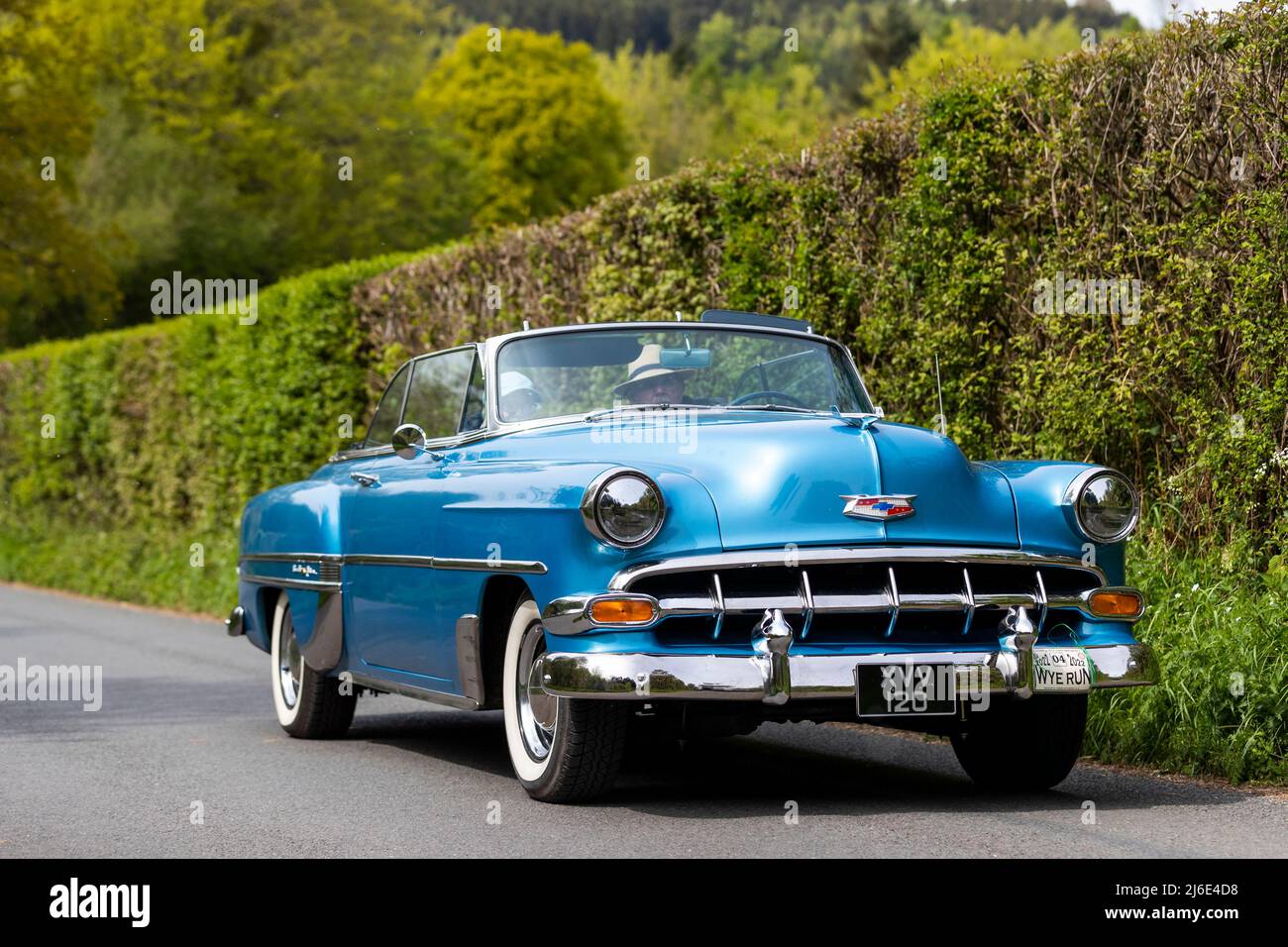 Various marques taking part in the classic cars springtime Rotary Club ...