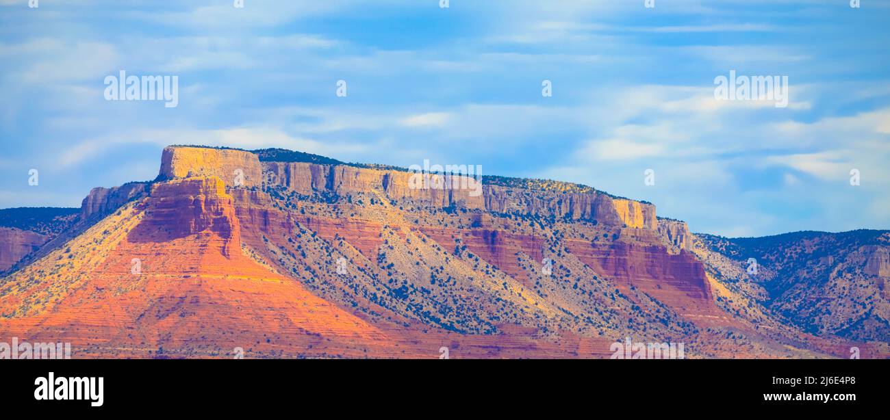 Panorama view of amazing natural geological formation, Grand Canyon in ...