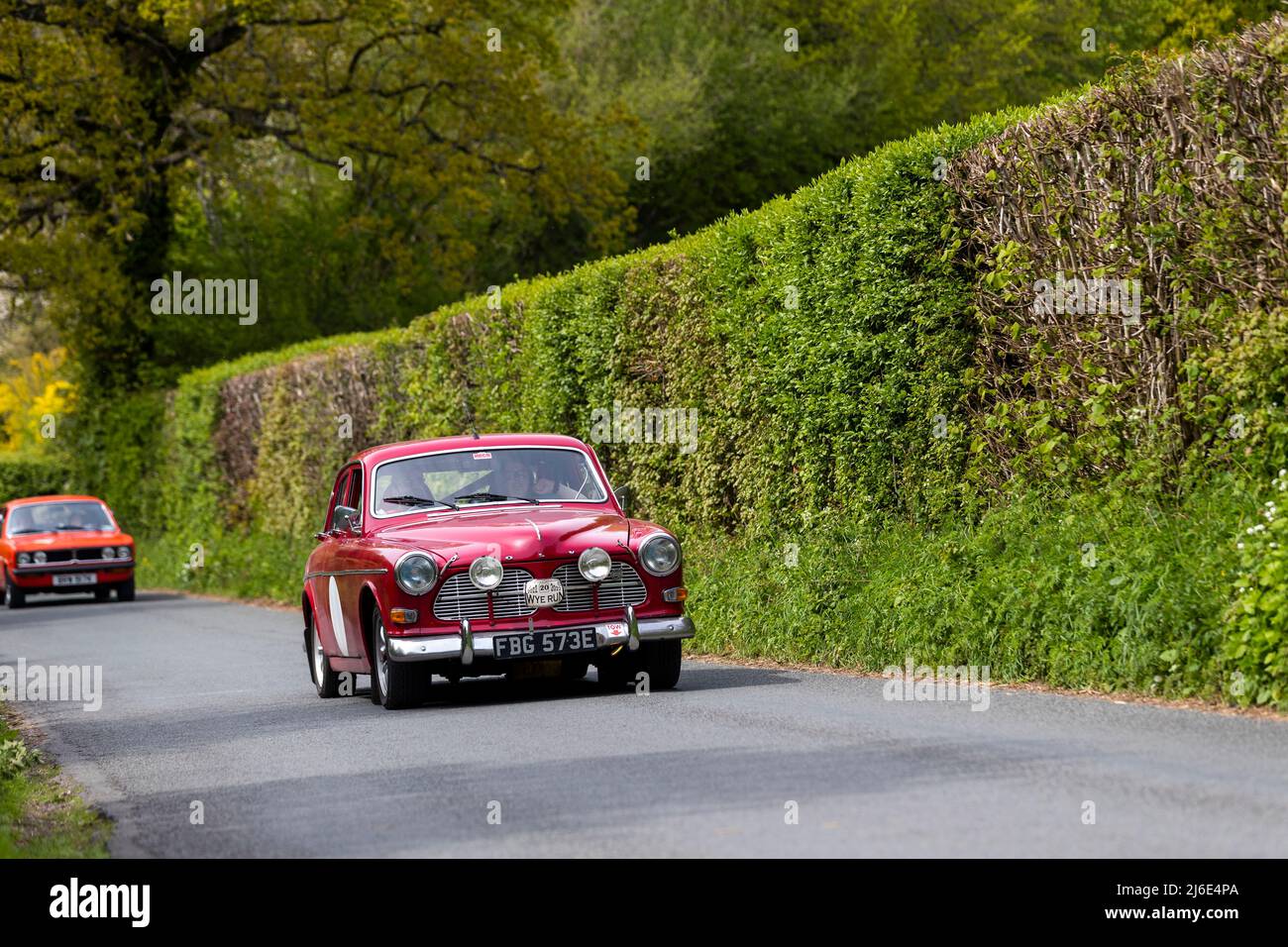 Various marques taking part in the classic cars springtime Rotary Club ...